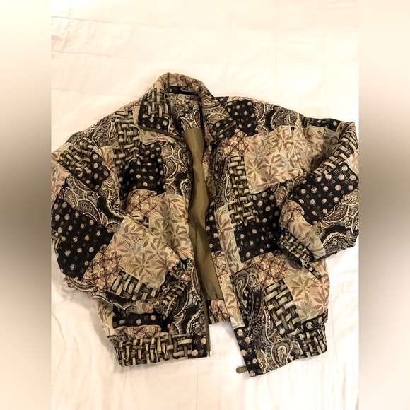 Fuda International | Jackets & Coats | Fuda International Vintage Silk ...